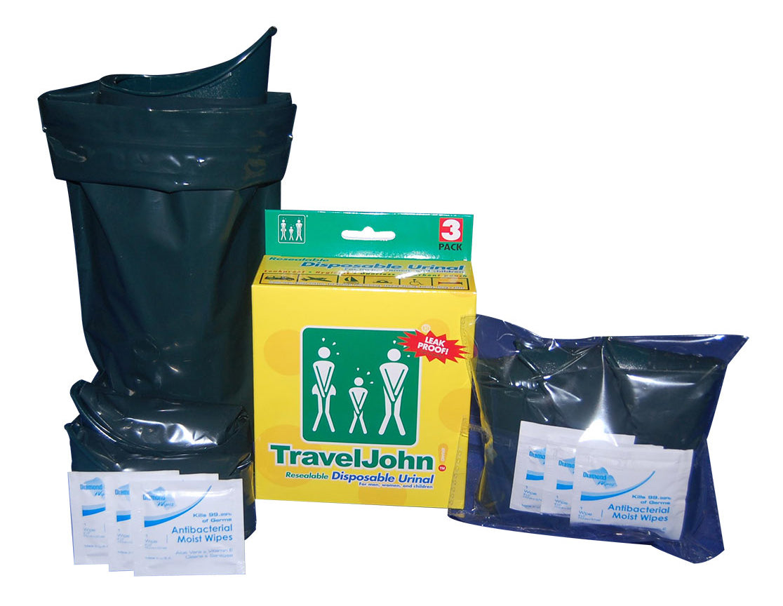 TravelJohnâ„¢ Disposable Urinal (3-Pack) – Fallon Pilot Shop