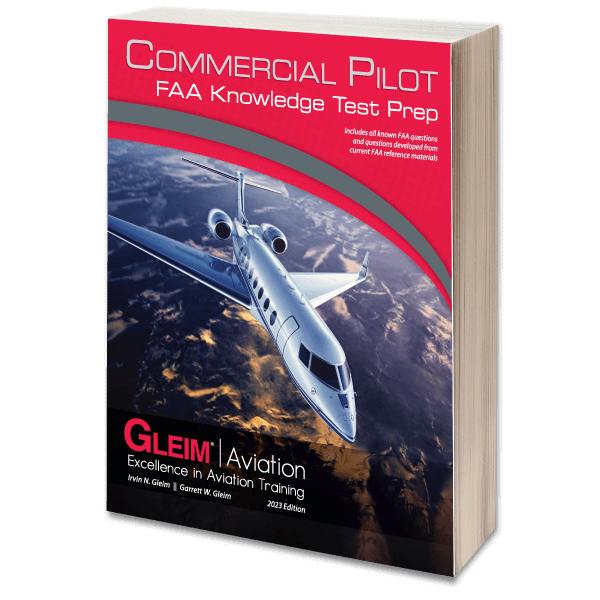 Gleim - 2023 Commercial Pilot FAA Knowledge Test Prep – Fallon Pilot Shop