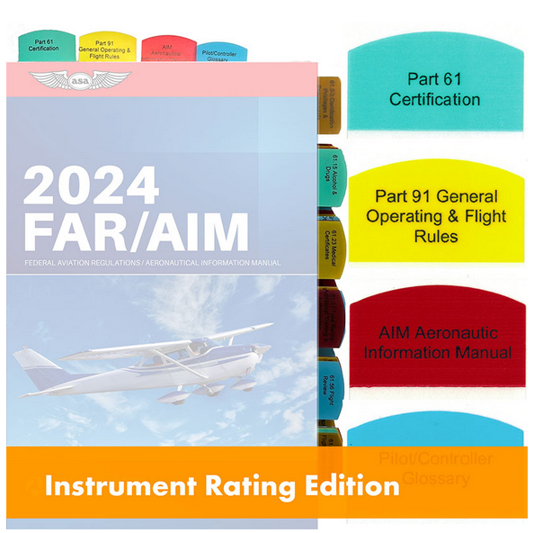 Skyward Gear - Instrument Rating FAR/AIM Tabs – Fallon Pilot Shop