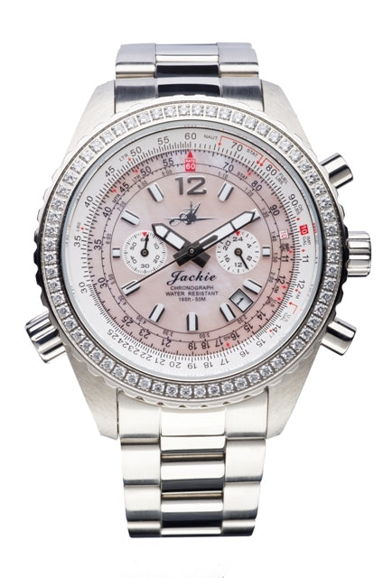 Abingdon Watch - Jackie in Sunset Pink – Fallon Pilot Shop