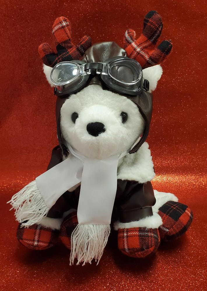 12" Reindeer Pilot Stuffed Animal – Fallon Pilot Shop