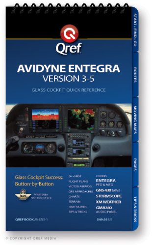QRef - Avidyne Entegra (Ver. 3-5) - Checklist Book – Fallon Pilot Shop