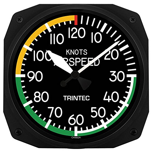 Trintec 10 Airspeed Indicator Wall Clock – Fallon Pilot Shop