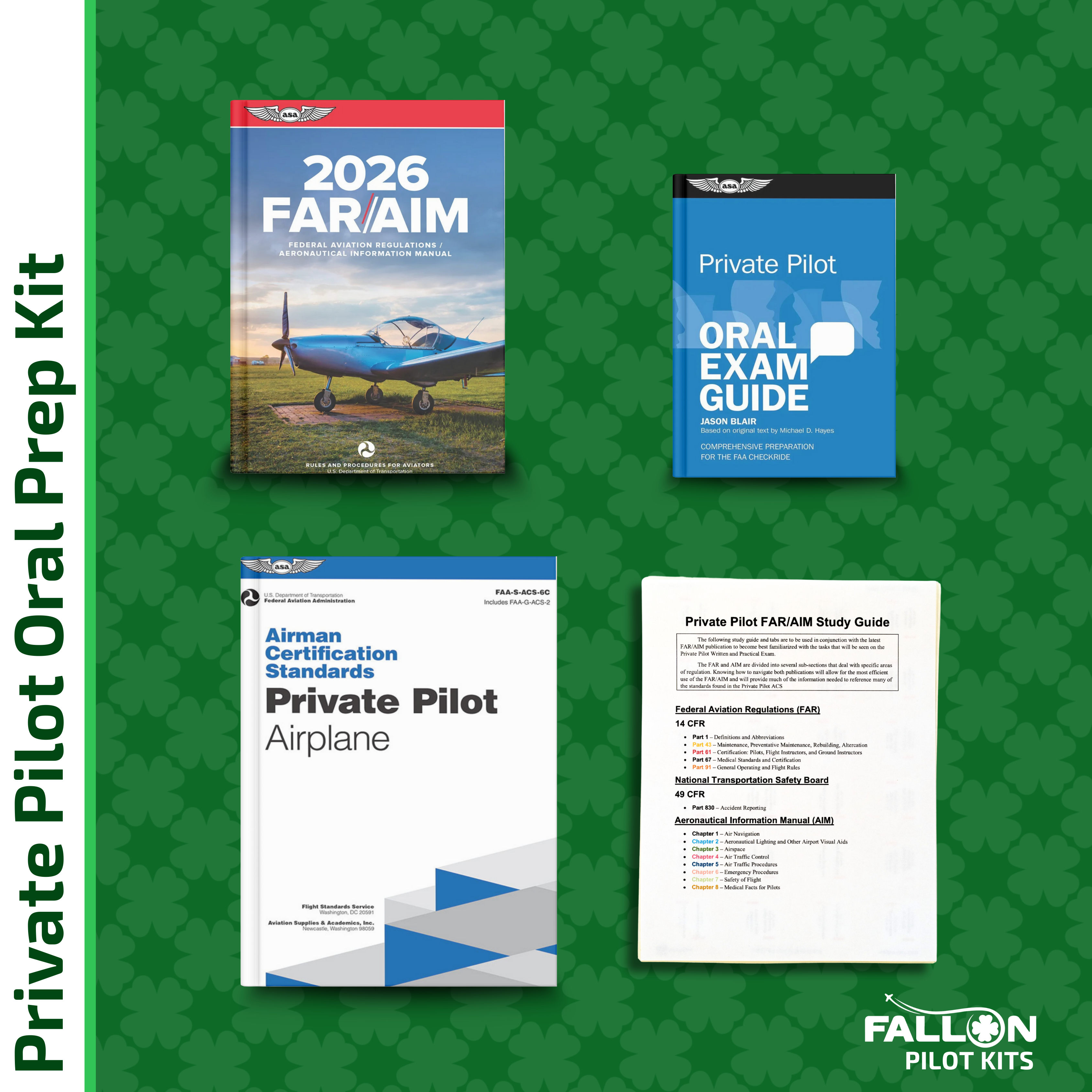 Private Pilot Oral Prep Kit – FAR/AIM, Oral Exam Guide & Tabs – Fallon ...
