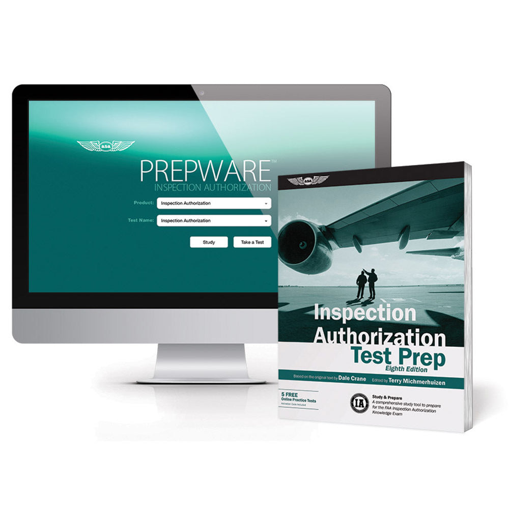 ASA Inspection Authorization Test Prep Bundle – Fallon Pilot Shop